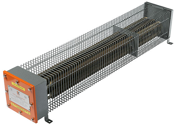 Ribbenbuiskachel 2500W, 240V, mono, 1xM20, IP66 | Ysebaert